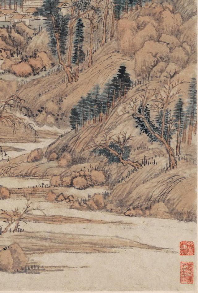 黄公望与中国名画的代表作品《富春山居图》_文化_腾讯网