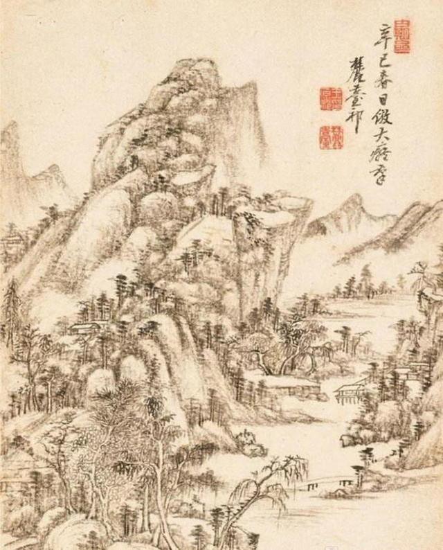 黄公望与中国名画的代表作品《富春山居图》_文化_腾讯网
